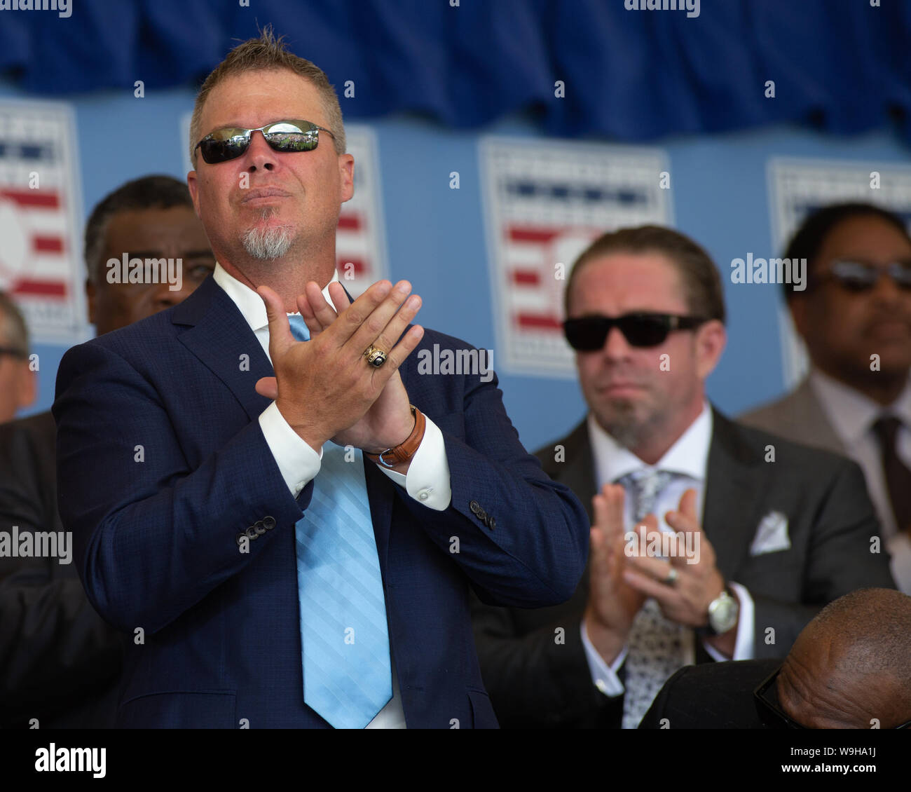 2019 MLB Cooperstown Induction Ceremony - Mariano Rivera, Roy Halladay ...