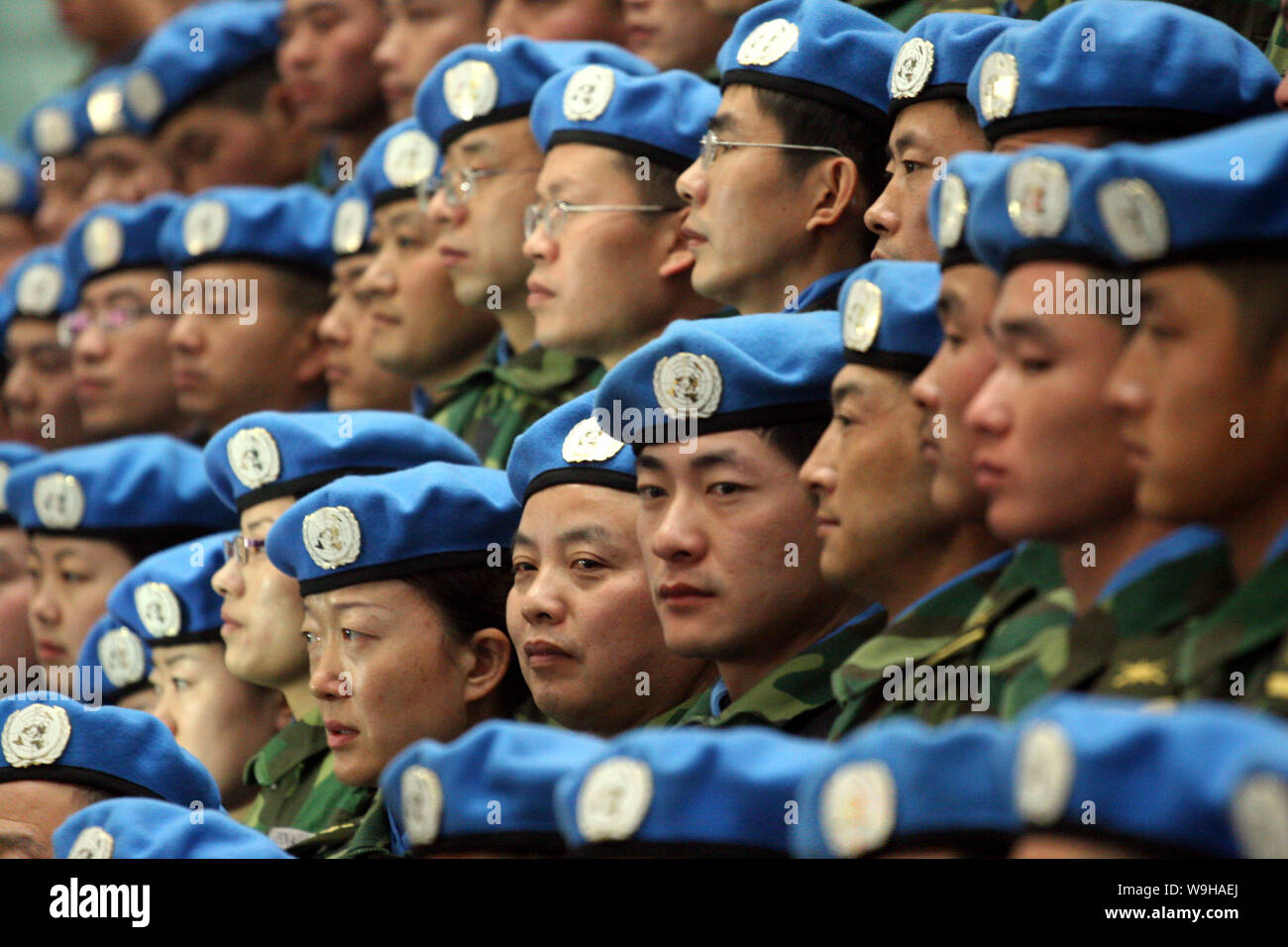 A total of 135 Chinese UN peacekeepers including medical staff ...