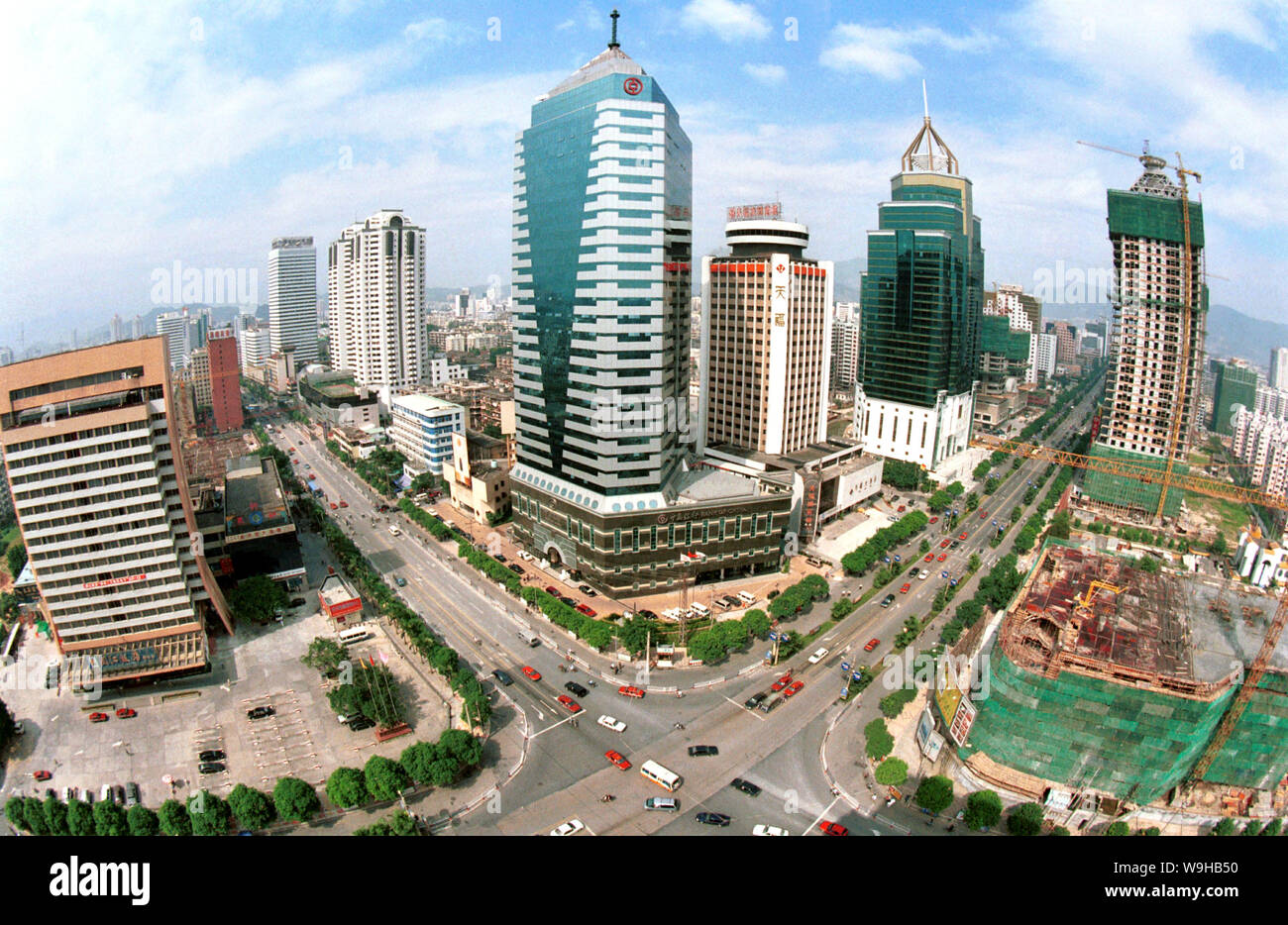 Fuzhou cityscape hi-res stock photography and images - Alamy