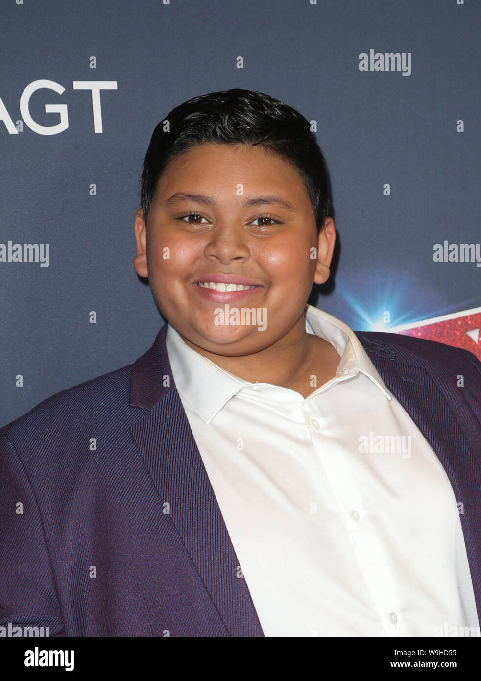 Hollywood, Ca. 13th Aug, 2019. Luke Islam, at America's Got Talent ...