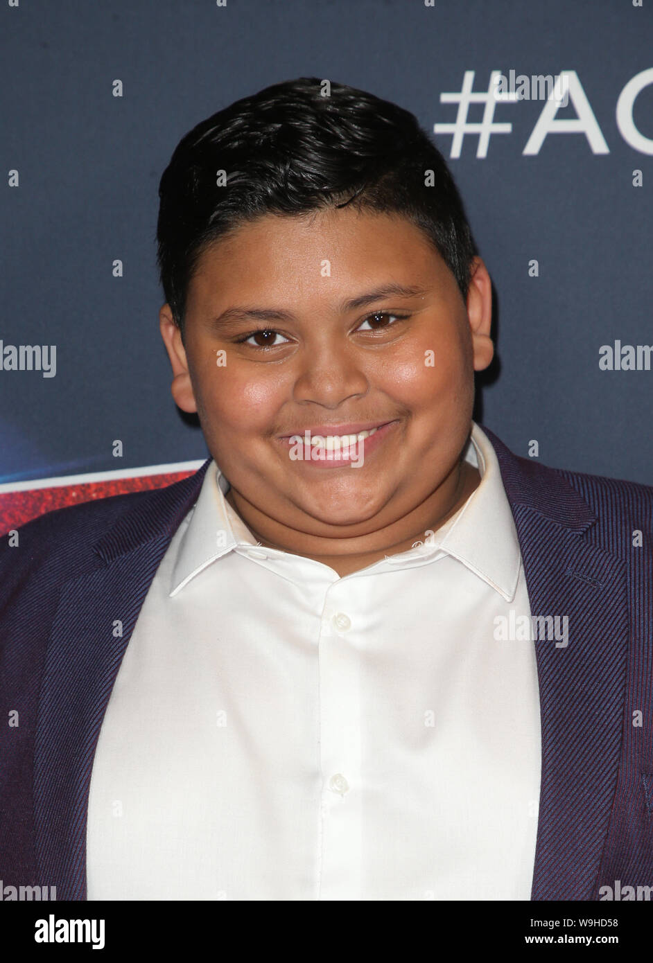 Hollywood, Ca. 13th Aug, 2019. Luke Islam, at America's Got Talent ...