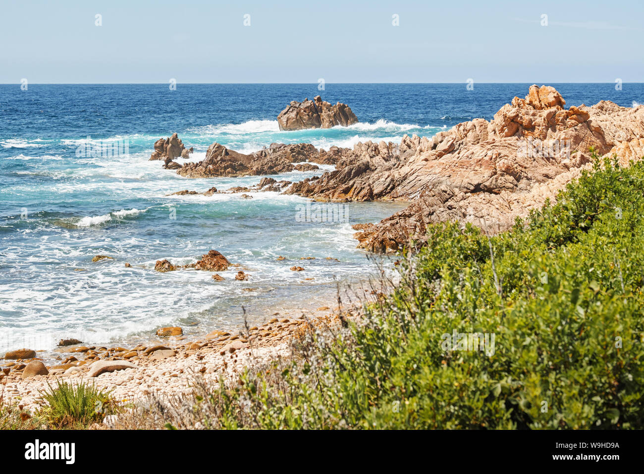 coast of mediterranean sea Stock Photo - Alamy