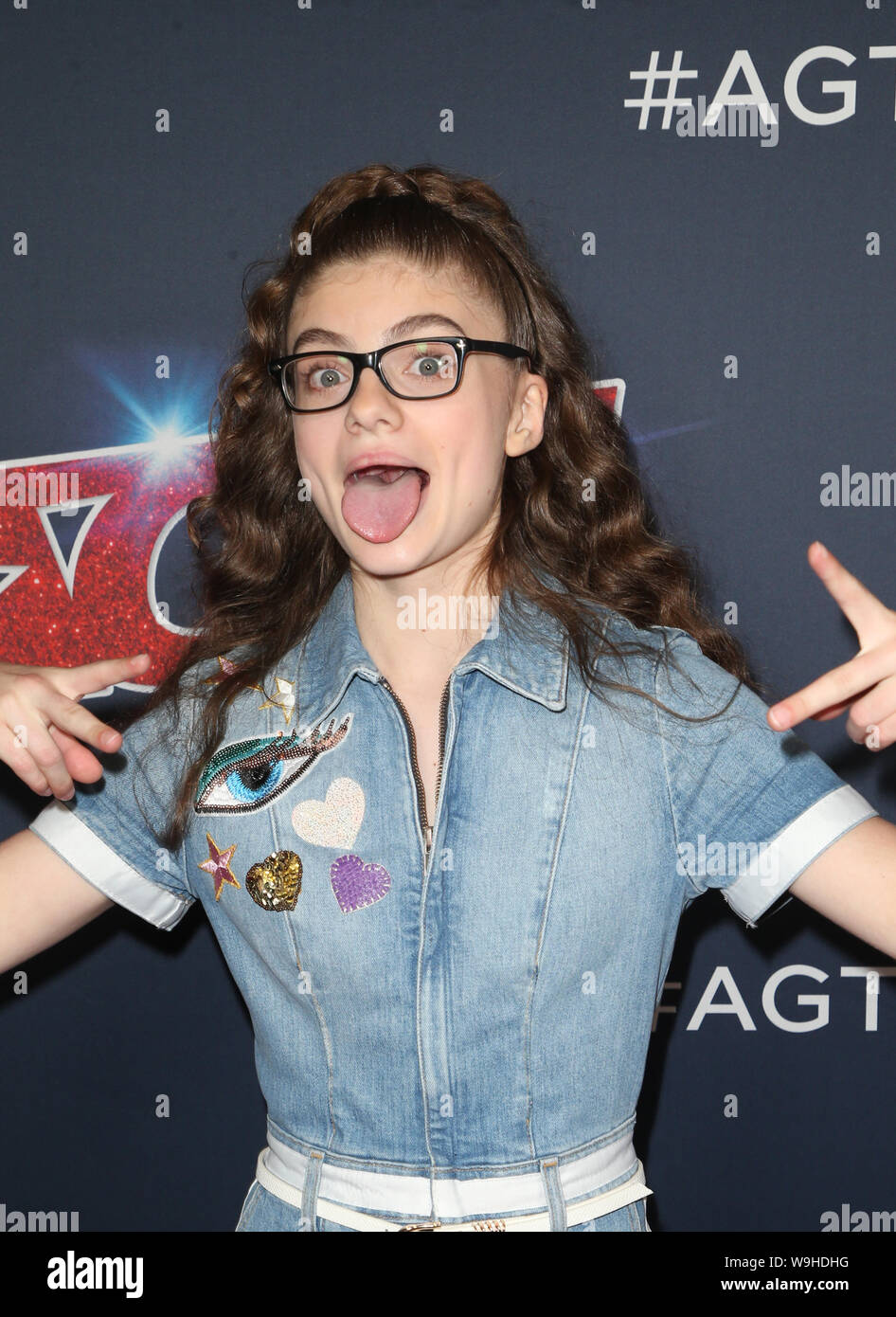 Hollywood, Ca. 13th Aug, 2019. Sophie Pecora, at America's Got Talent ...