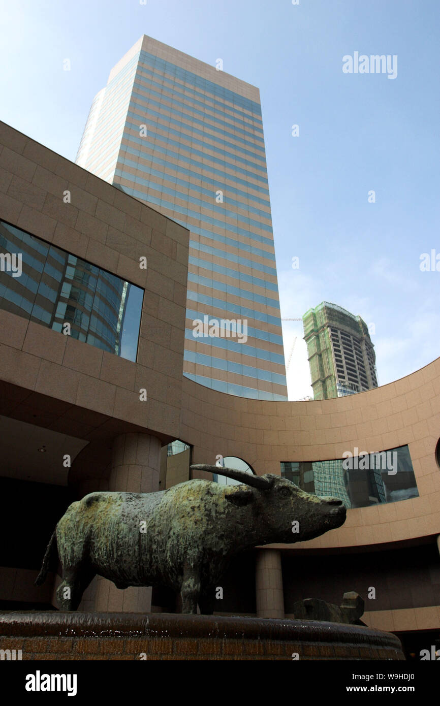 Exchange Square in Central in Hong Kong Stock Photo - Alamy