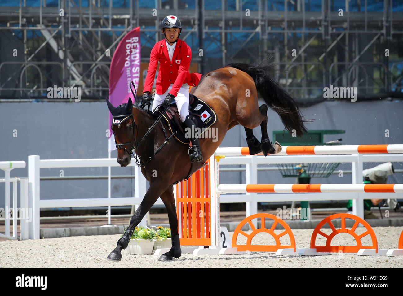 Tokyo, Japan. 14th Aug, 2019. Kazuma Tomoto & Tacoma D'horset (JPN ...