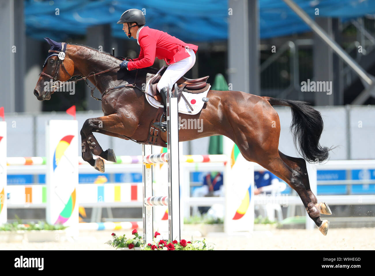 Tokyo, Japan. 14th Aug, 2019. Toshiyuki Tanaka & Swiper JRA(JPN ...