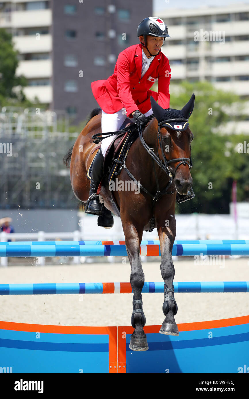 Tokyo, Japan. 14th Aug, 2019. Kazuma Tomoto & Tacoma D'horset (JPN ...