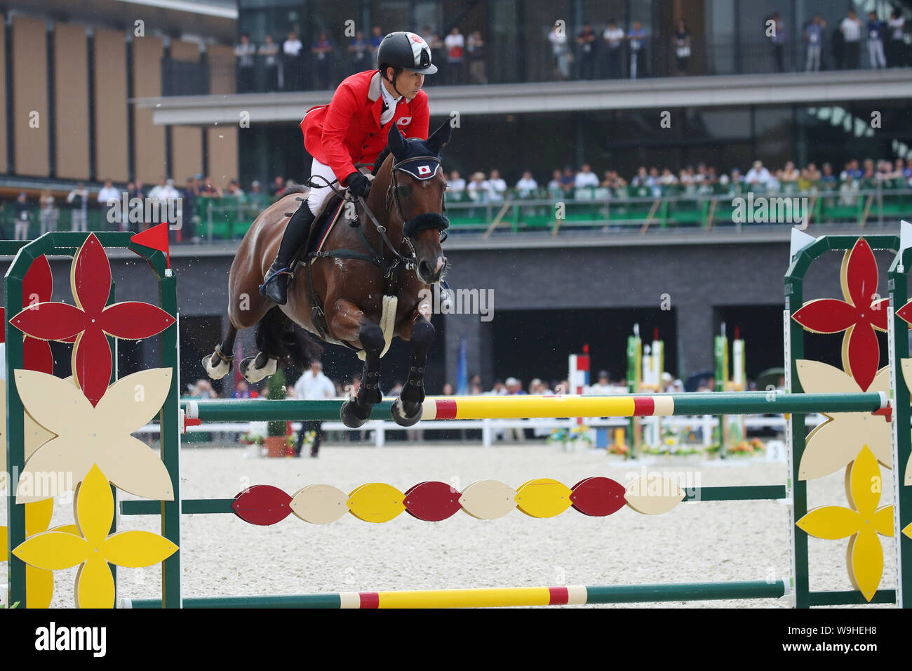 Tokyo, Japan. 14th Aug, 2019. Kenki Sato & Shanaclough Contadora(JPN ...