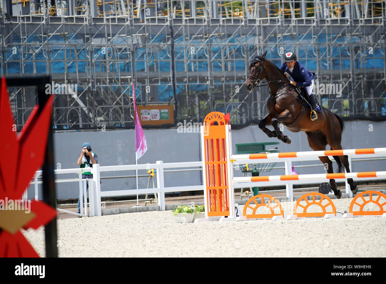 Tokyo, Japan. 14th Aug, 2019. Yoshiaki Oiwa & Bart L JRA(JPN ...