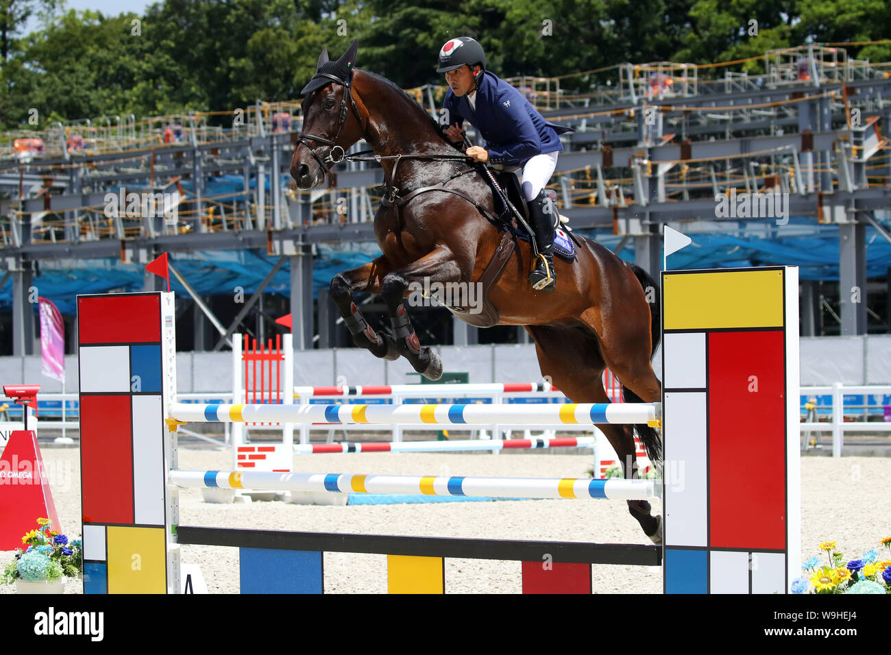 Tokyo, Japan. 14th Aug, 2019. Yoshiaki Oiwa & Bart L JRA(JPN ...