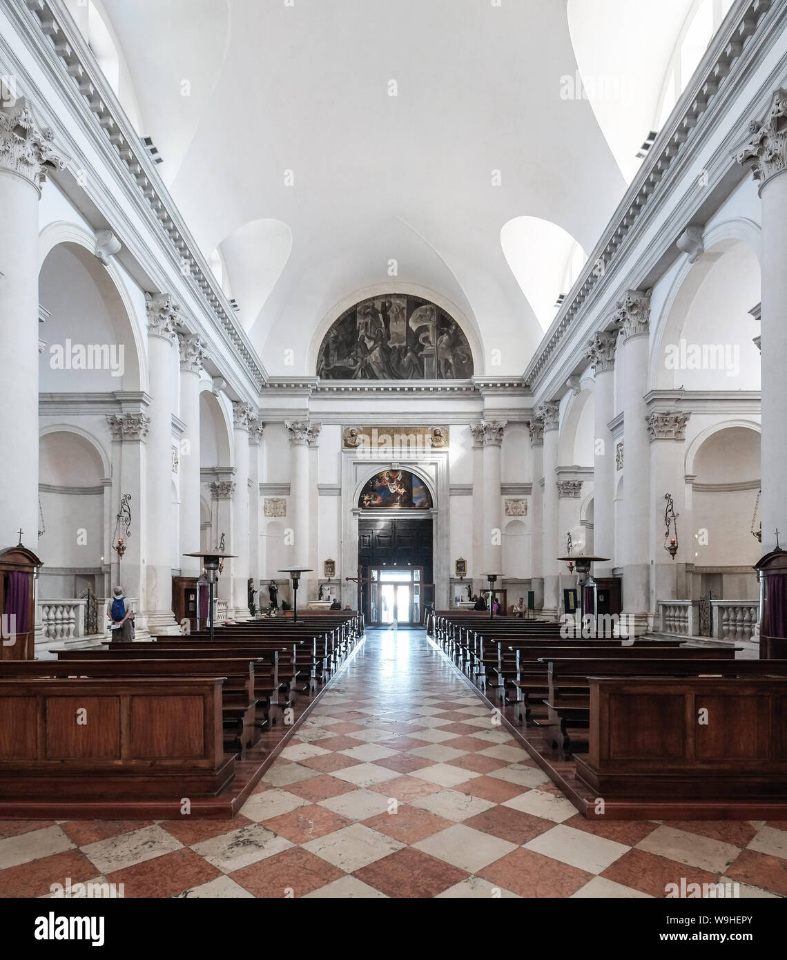 Church redentore interior venice hi-res stock photography and images ...