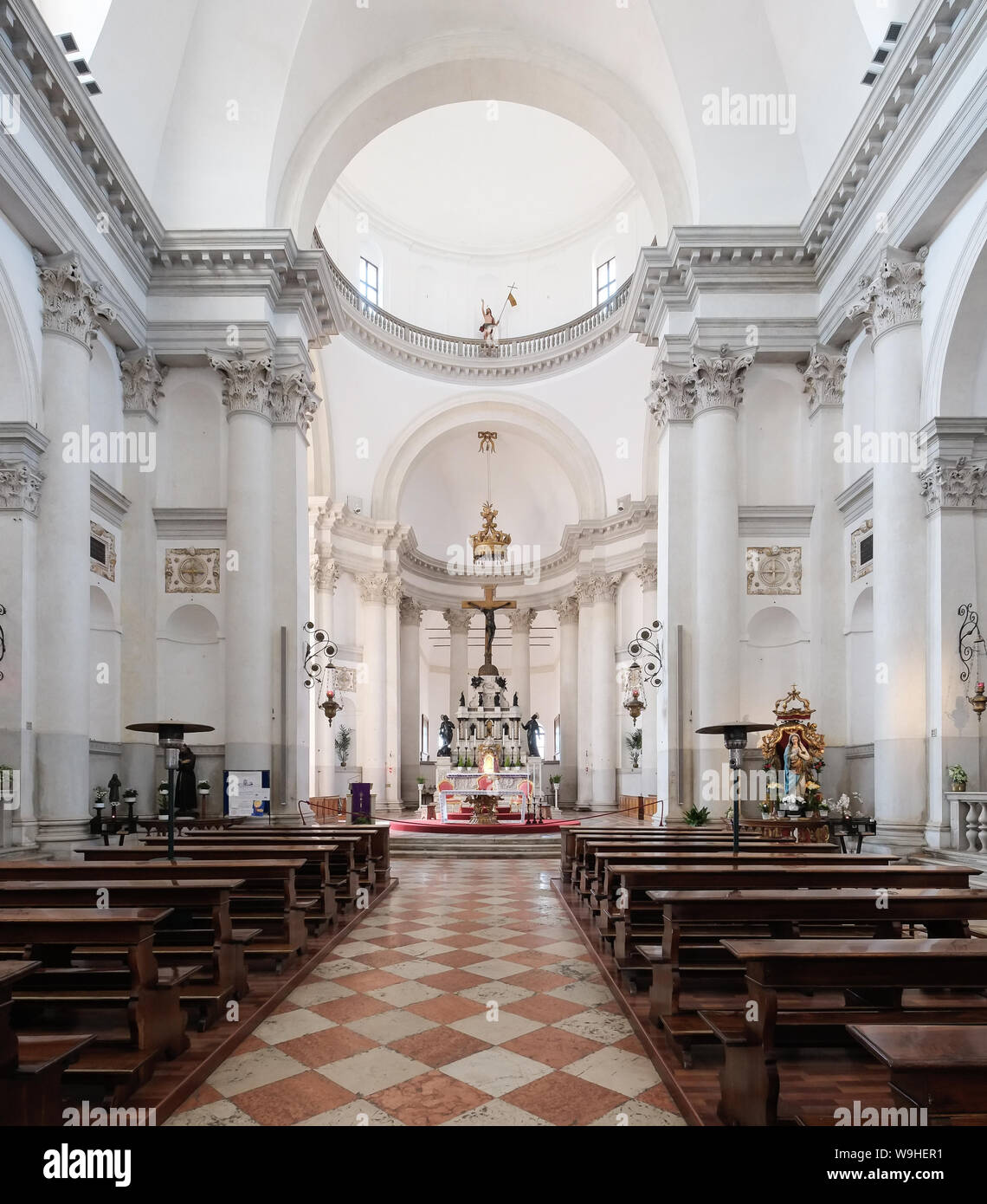 Church redentore interior venice hi-res stock photography and images ...