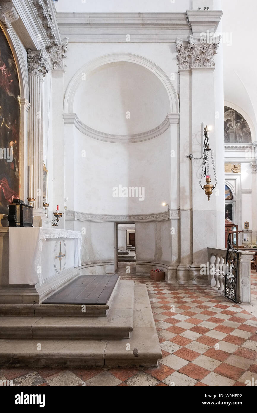 Church redentore interior venice hi-res stock photography and images ...