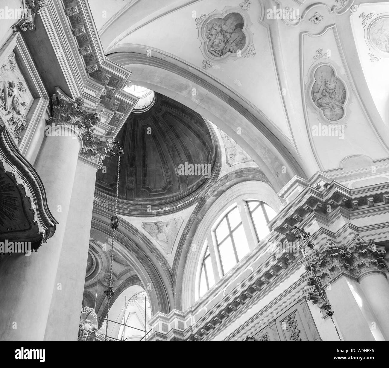 Santa Maria del Rosario, I Gesuati, Venice Stock Photo - Alamy