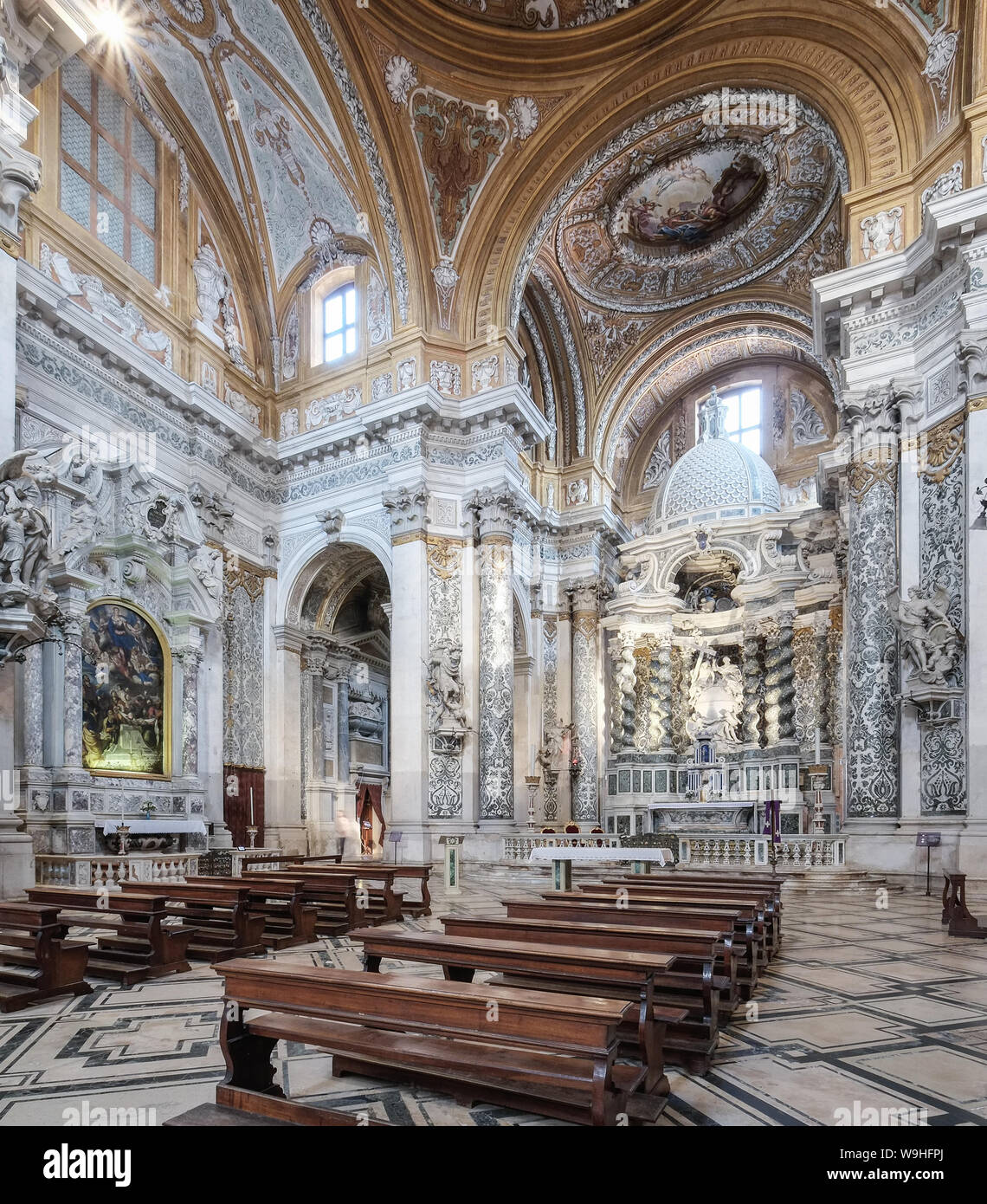 Jesuit church ceiling hi-res stock photography and images - Alamy