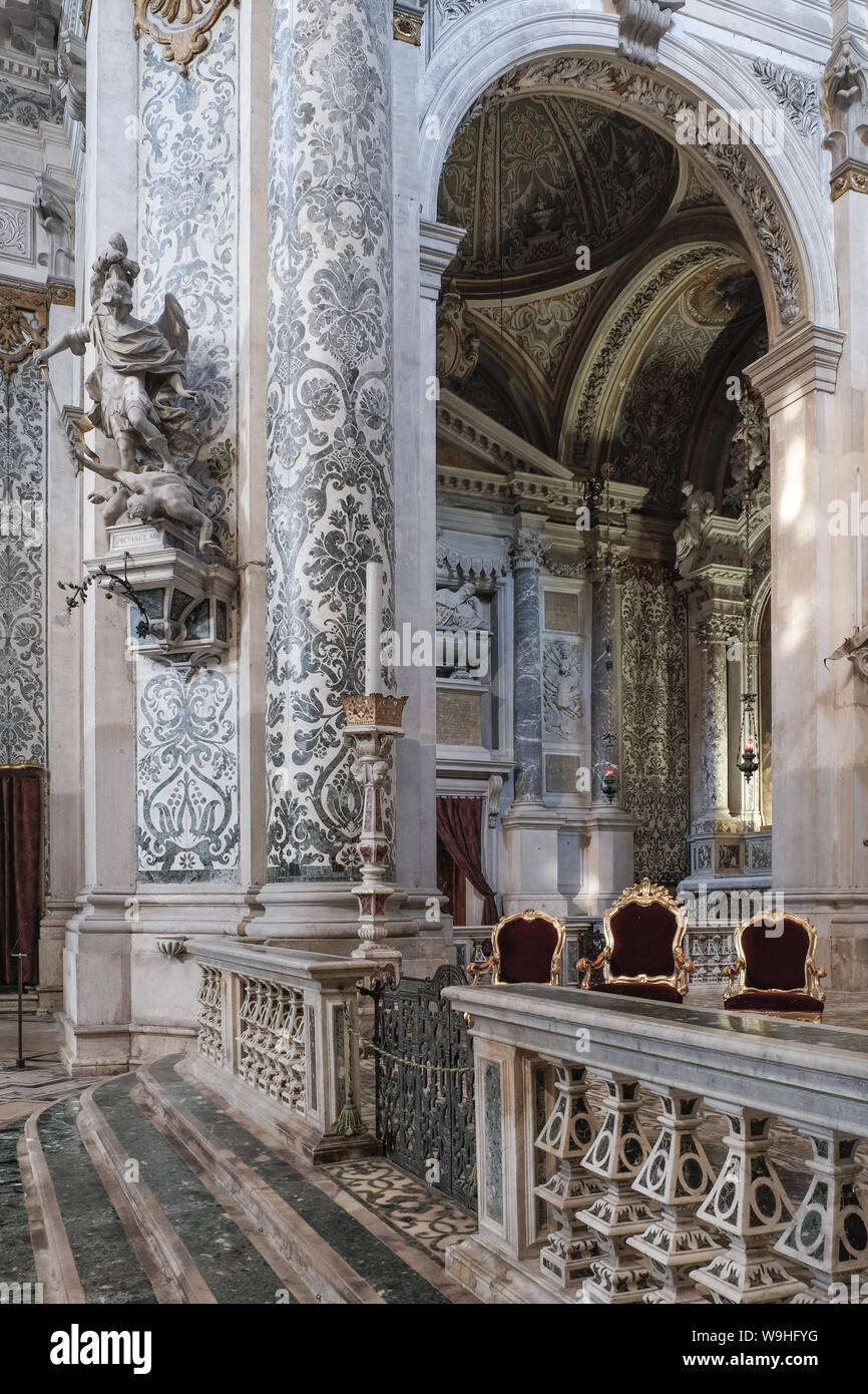 the church of Santa Maria Assunta, known as 'I Gesuiti', in Venice ...