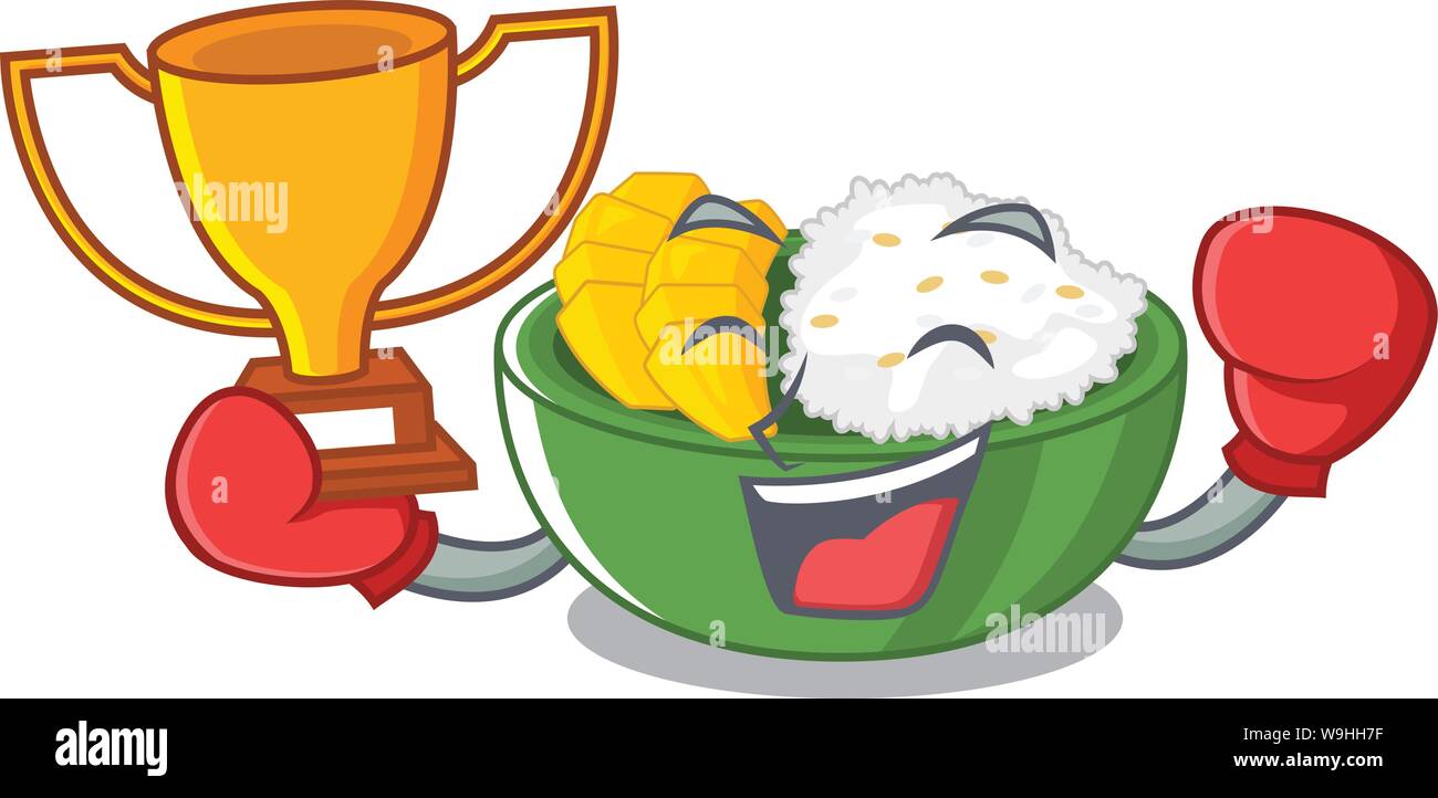 Mango sticky rice thailand Cut Out Stock Images & Pictures - Alamy