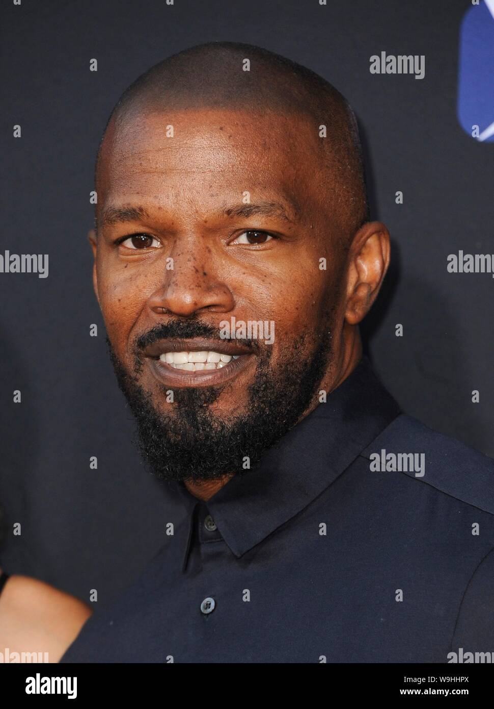 Los Angeles, CA. 13th Aug, 2019. Jamie FoxxJamie Foxx at arrivals for ...