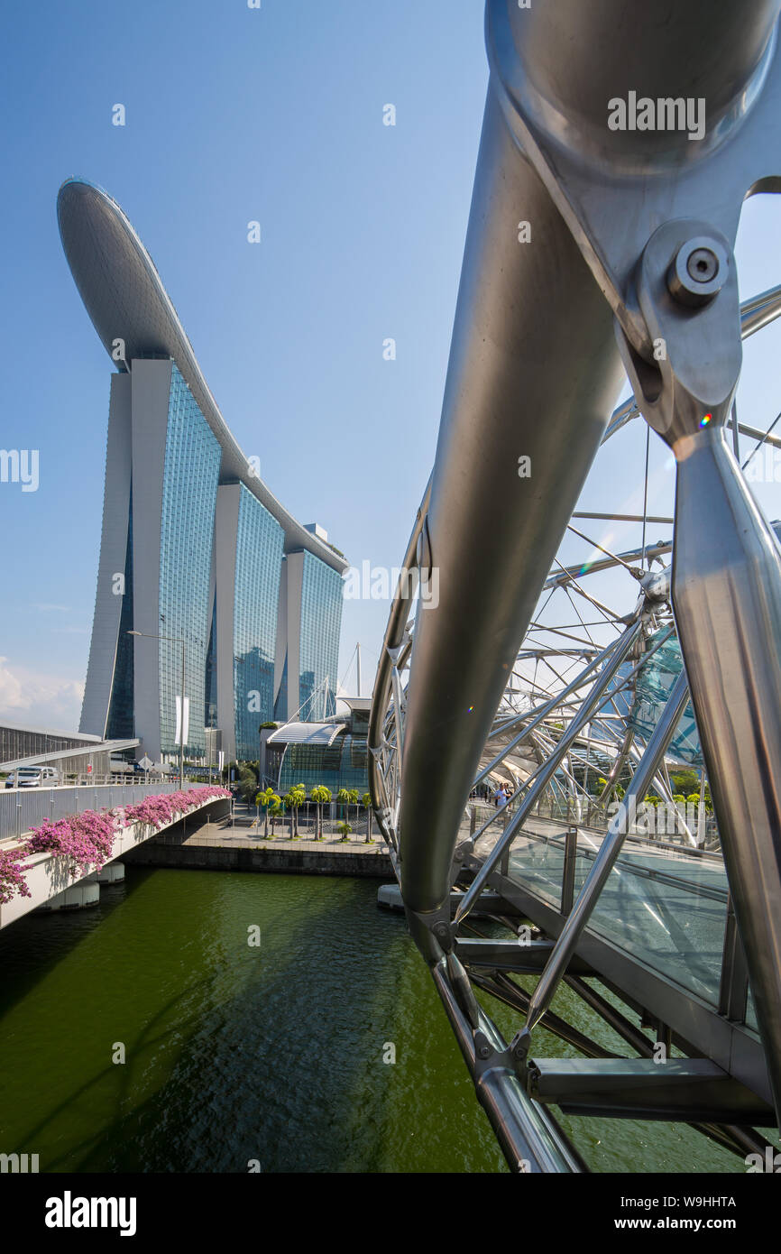 Helix Bridge High Resolution Stock Photography and Images - Alamy