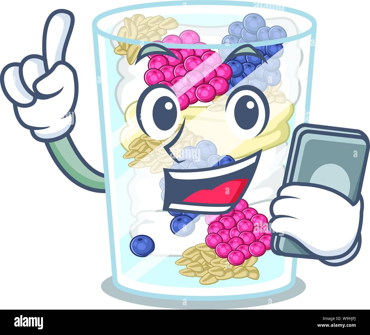 Food served glass jar Stock Vector Images - Alamy