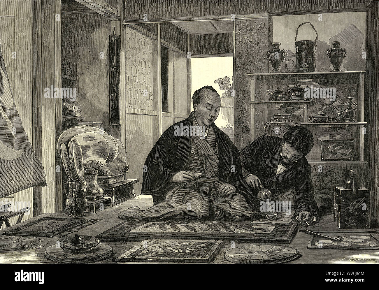 [ 1870s Japan - Japanese at the Third Paris World's Fair, 1878 ] — A ...