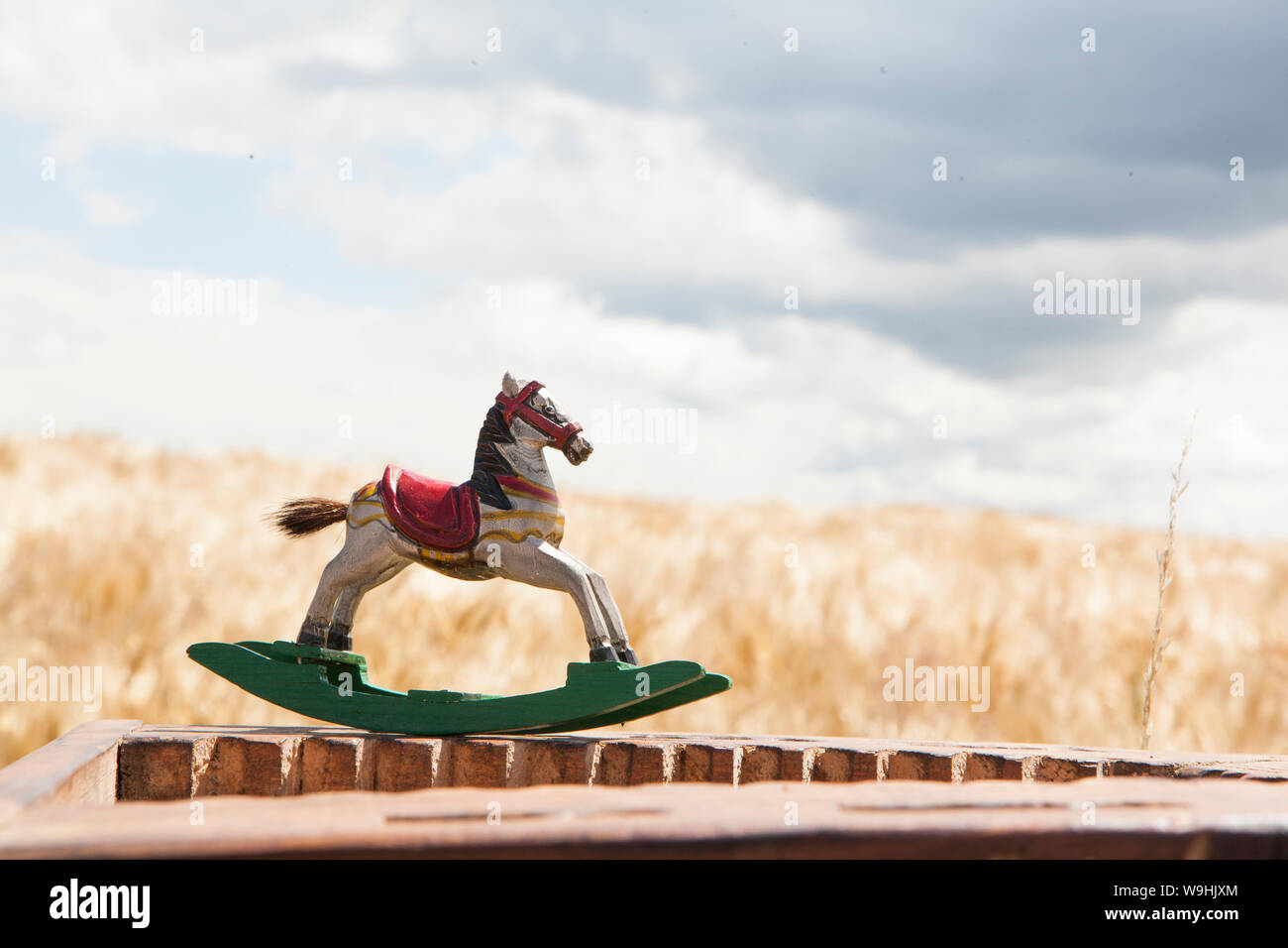 Rocking horses hi-res stock photography and images - Alamy