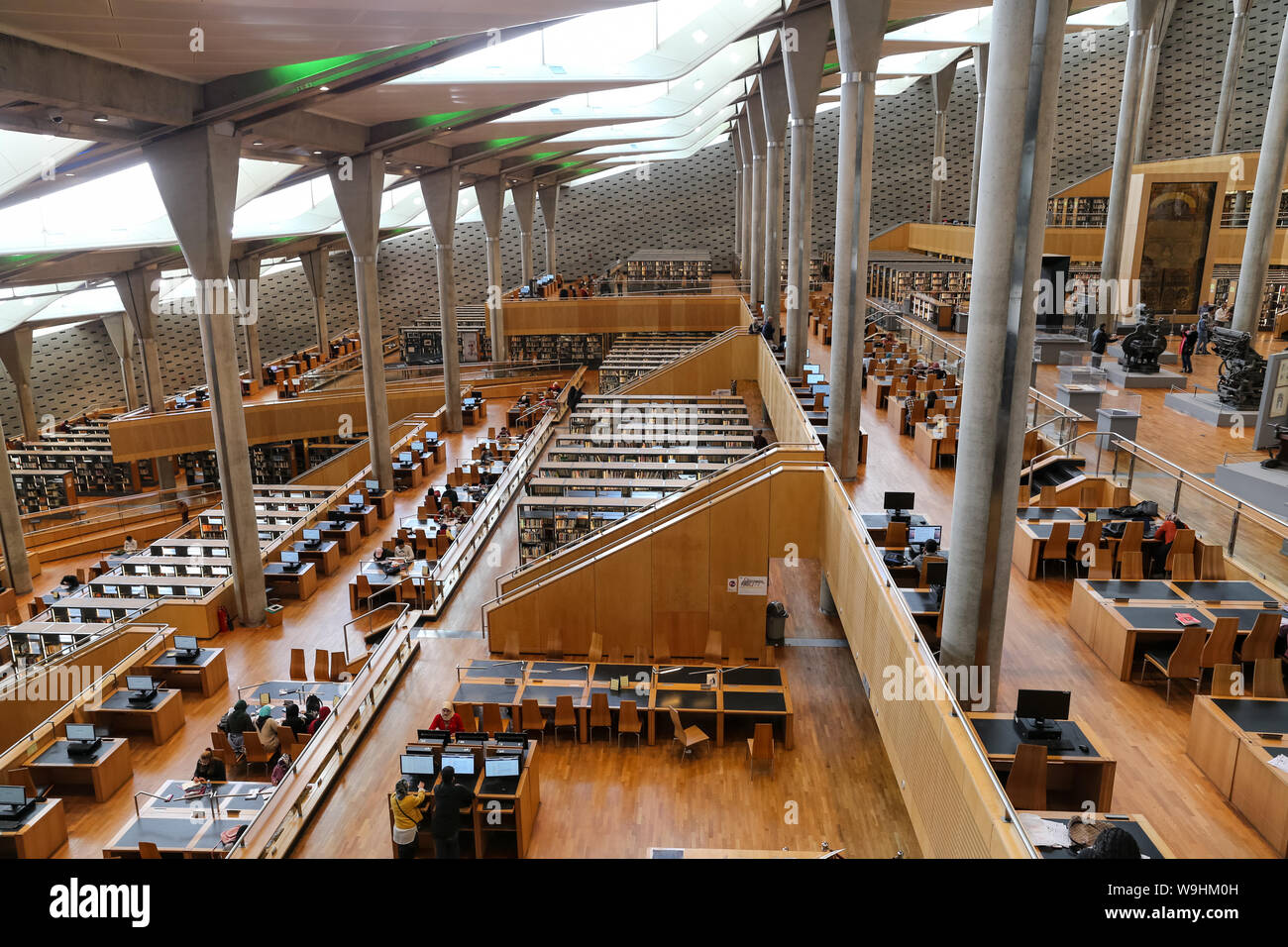Great library of alexandria ancient hi-res stock photography and images ...