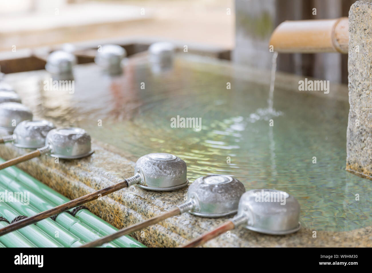 Holy water for hand cleaning in japan shrine in japan shinto zen ...