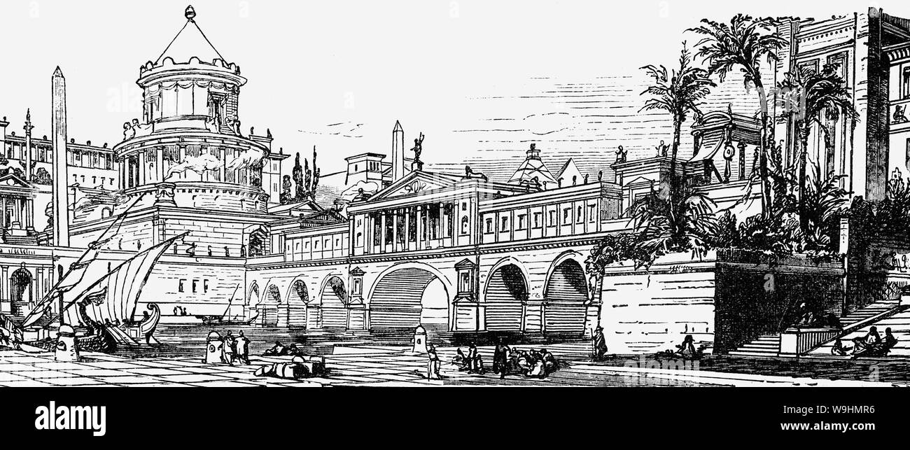 Port in ancient egypt hi-res stock photography and images - Alamy