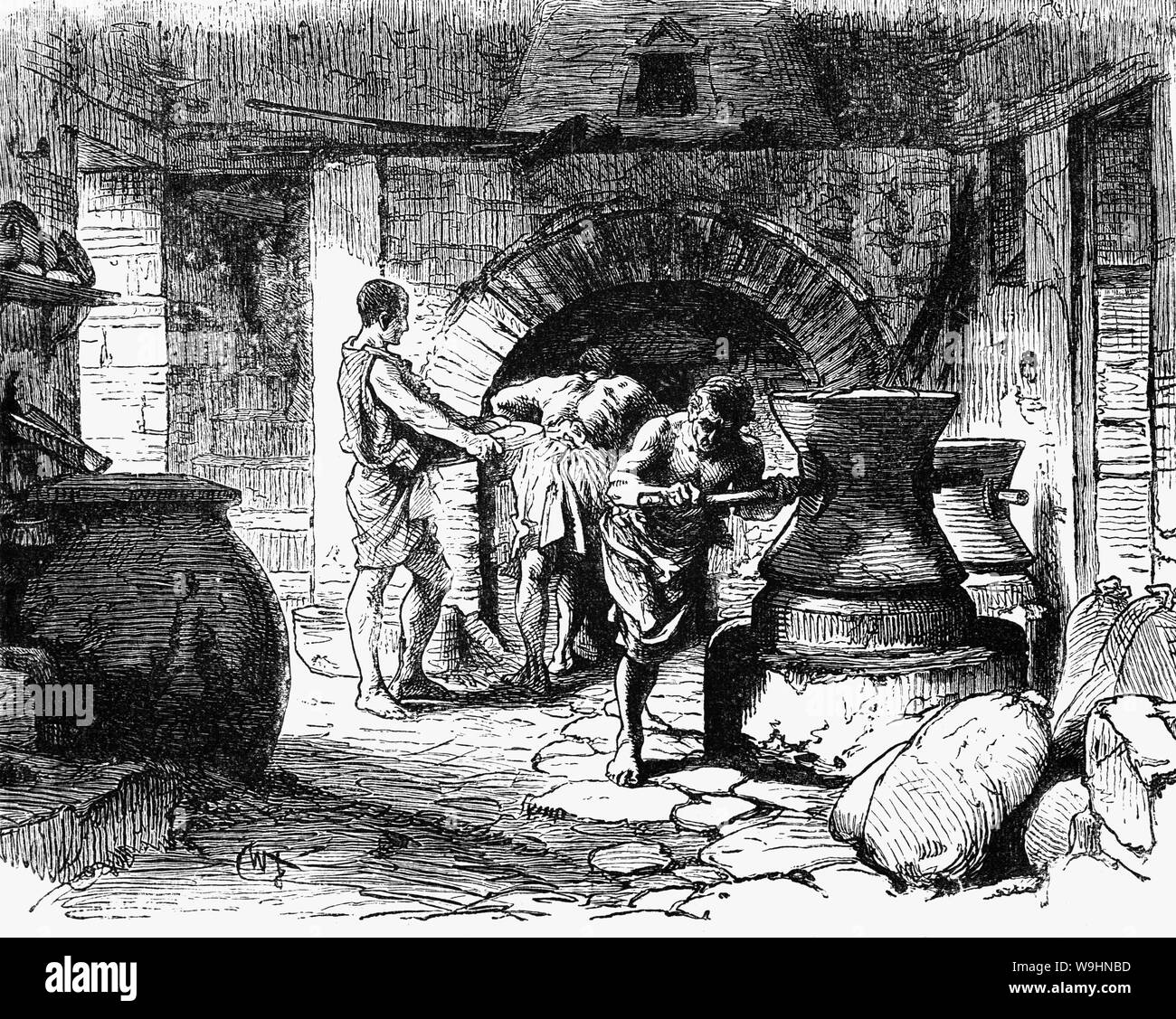 Among the foods of ancient Rome bread is one of the most well ...