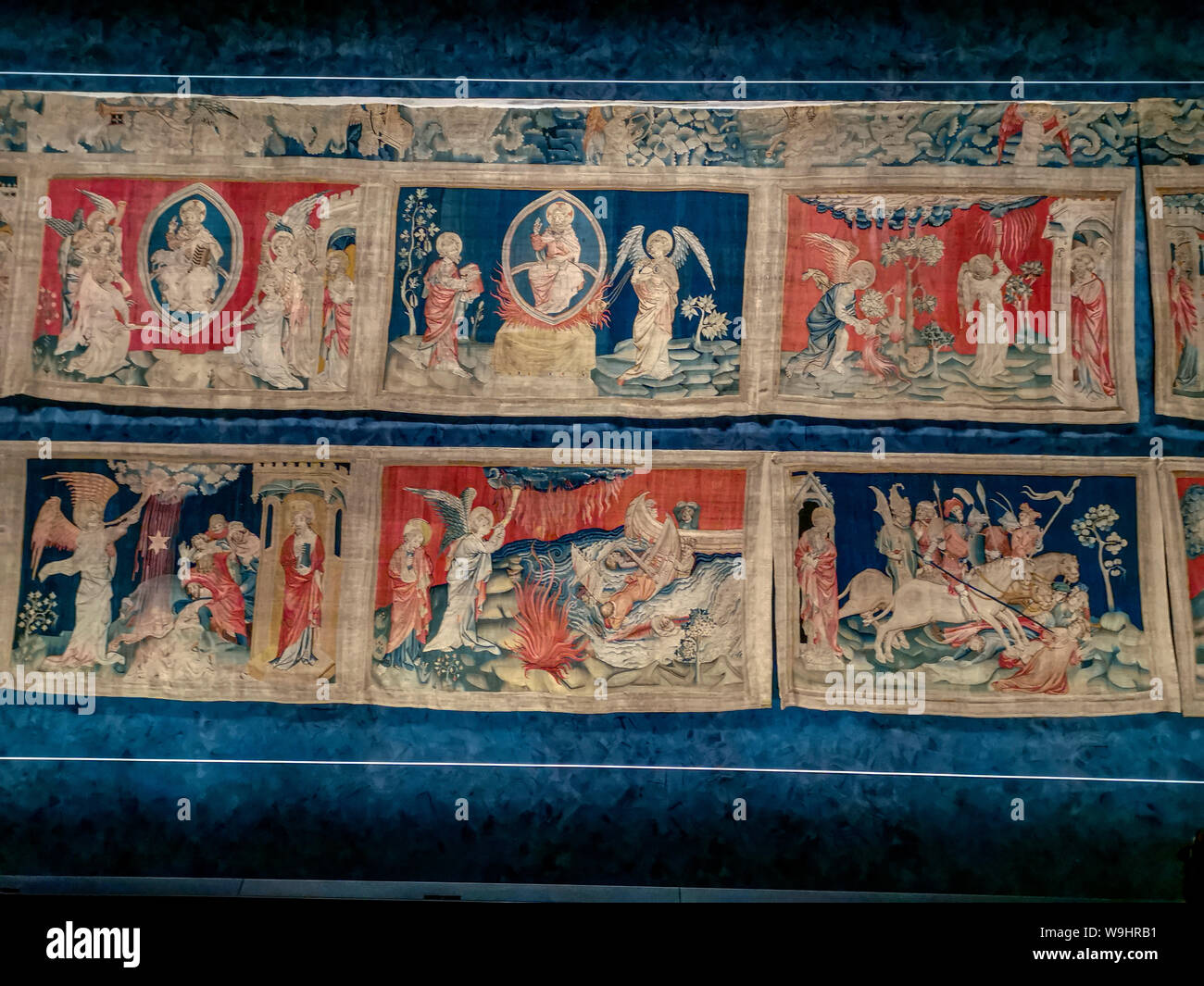 Château d’angers apocalypse hi-res stock photography and images - Alamy