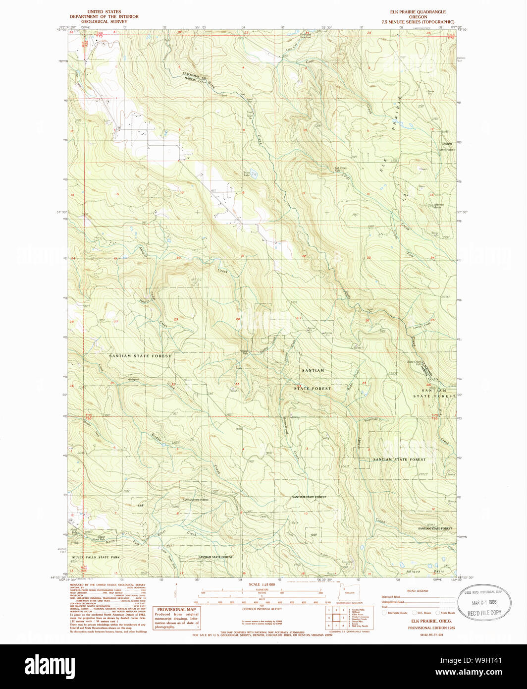Elk map Cut Out Stock Images & Pictures - Alamy