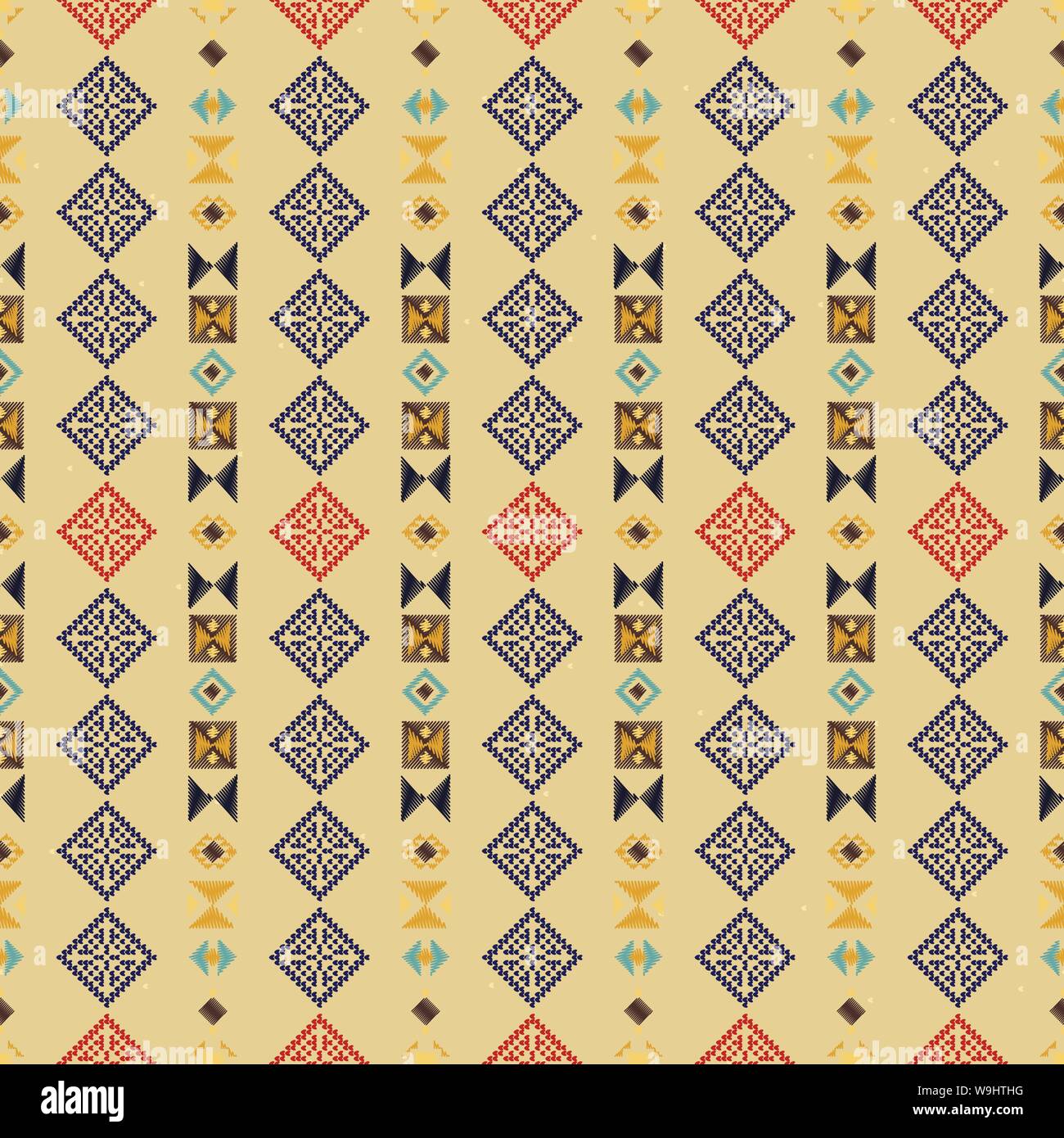 Traditional Norway Style Seamless Knitting Pattern. Abstract ethnic ...