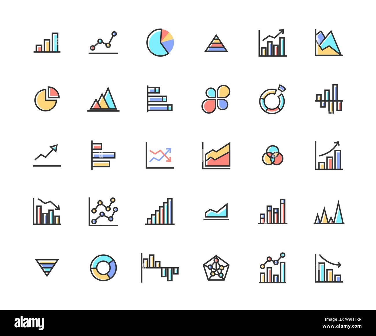 Business Graph Filled Outline Icon Set Stock Vector Image & Art - Alamy Business Graph Filled Outline Icon Set Stock Vector Image & Art - Alamy