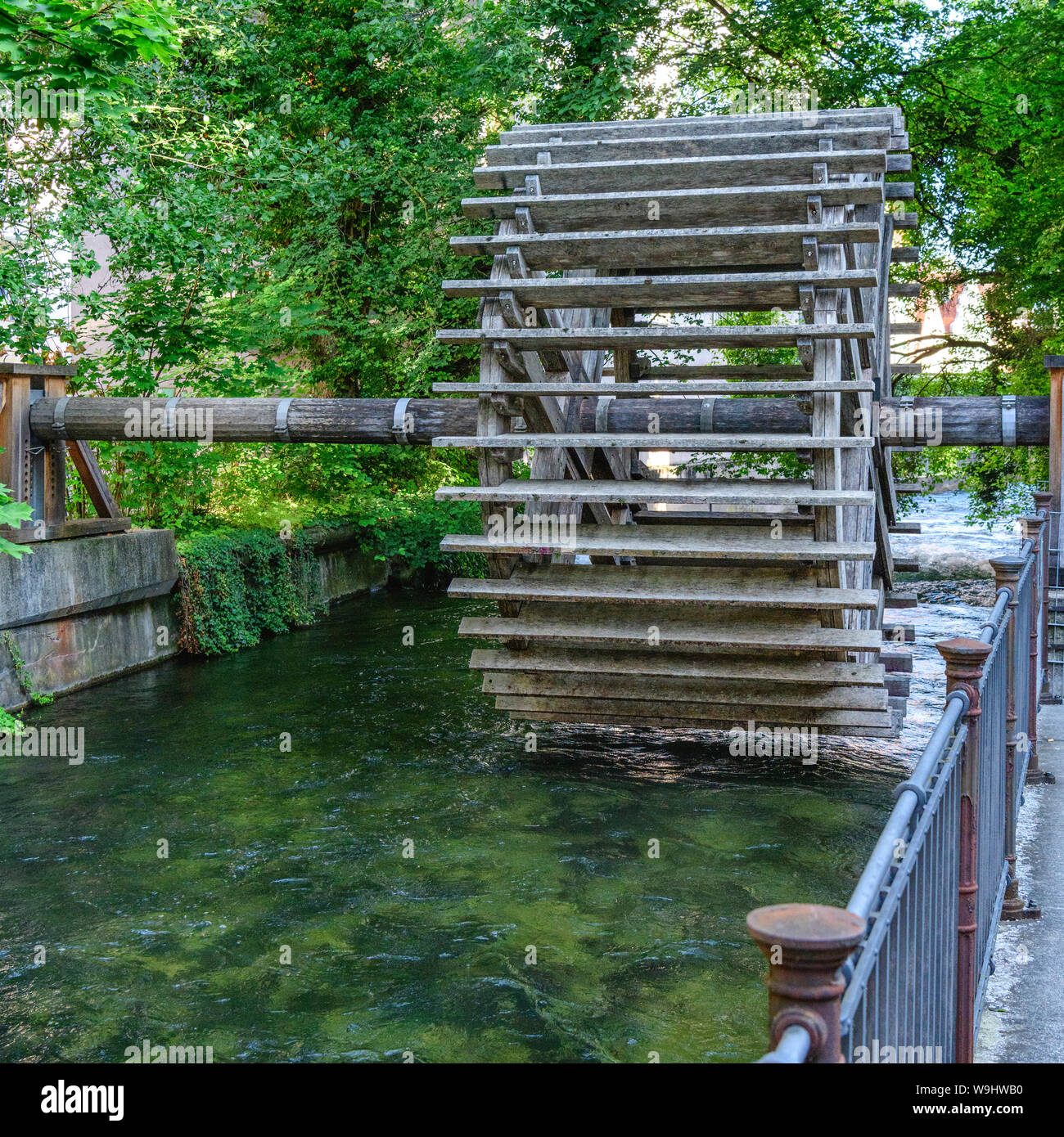 Replica waterwheel hi-res stock photography and images - Alamy
