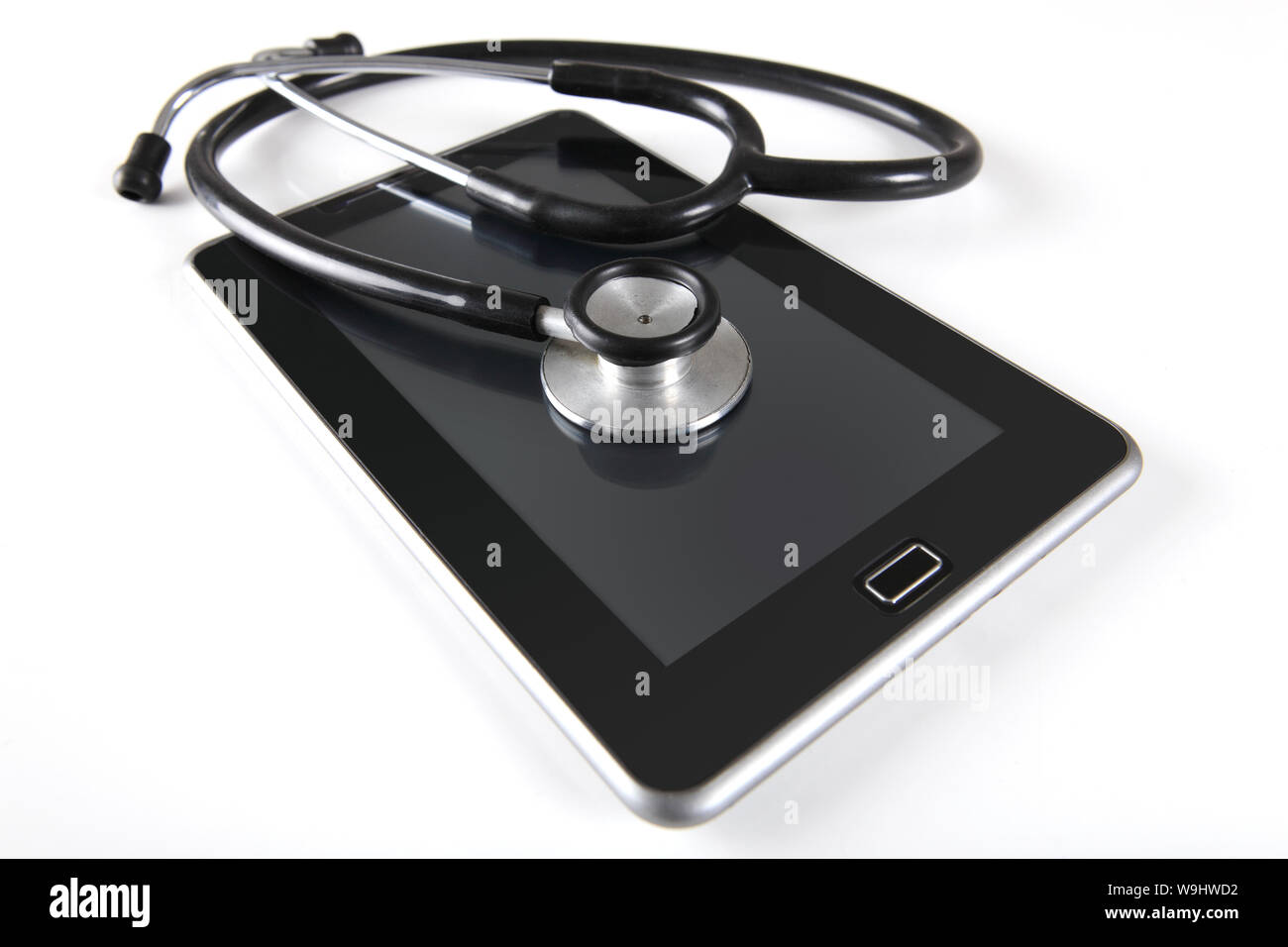 Digital tablet screen Cut Out Stock Images & Pictures - Alamy