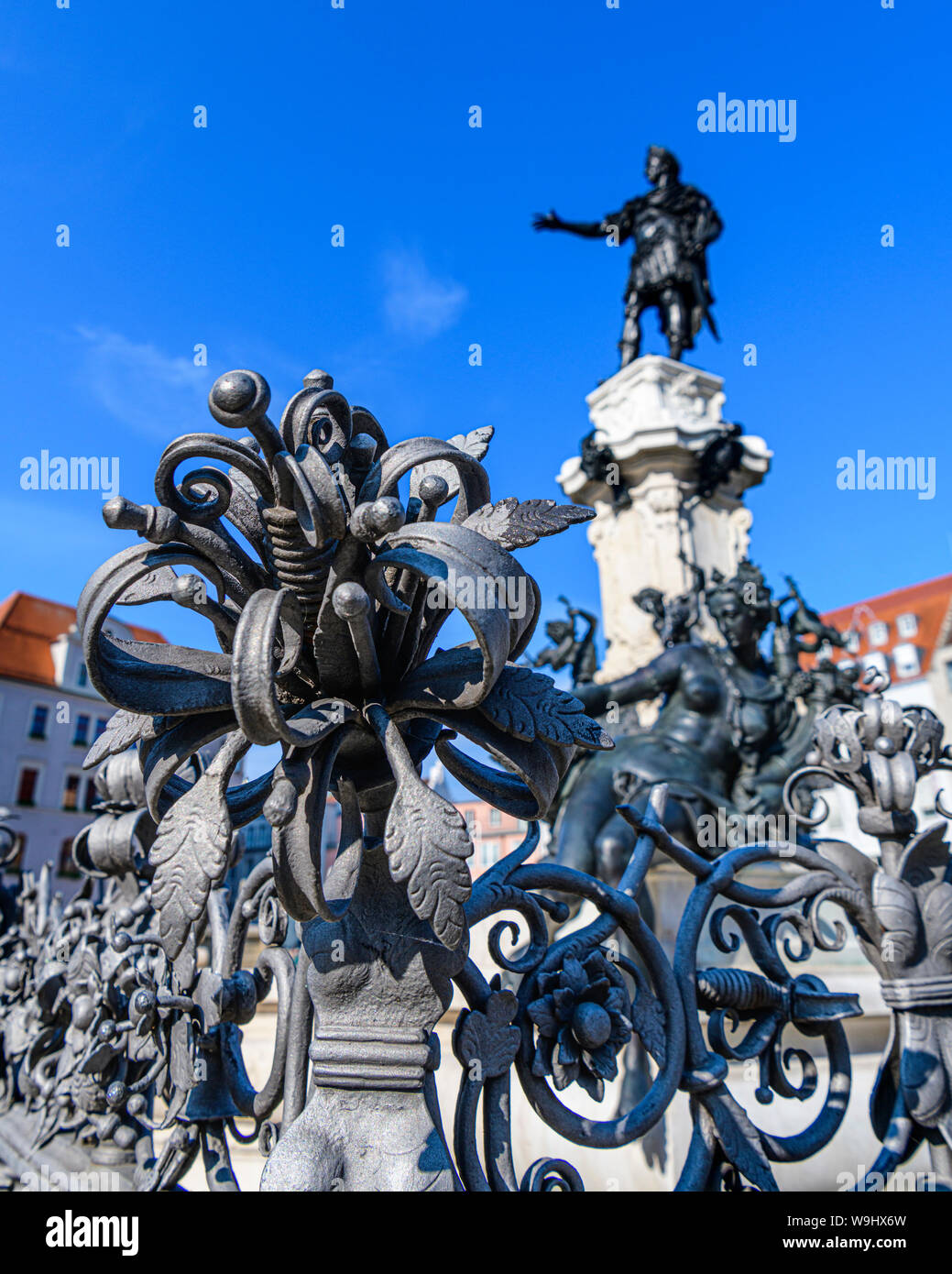 Augustusbrunnen augustus fountain hi-res stock photography and images ...