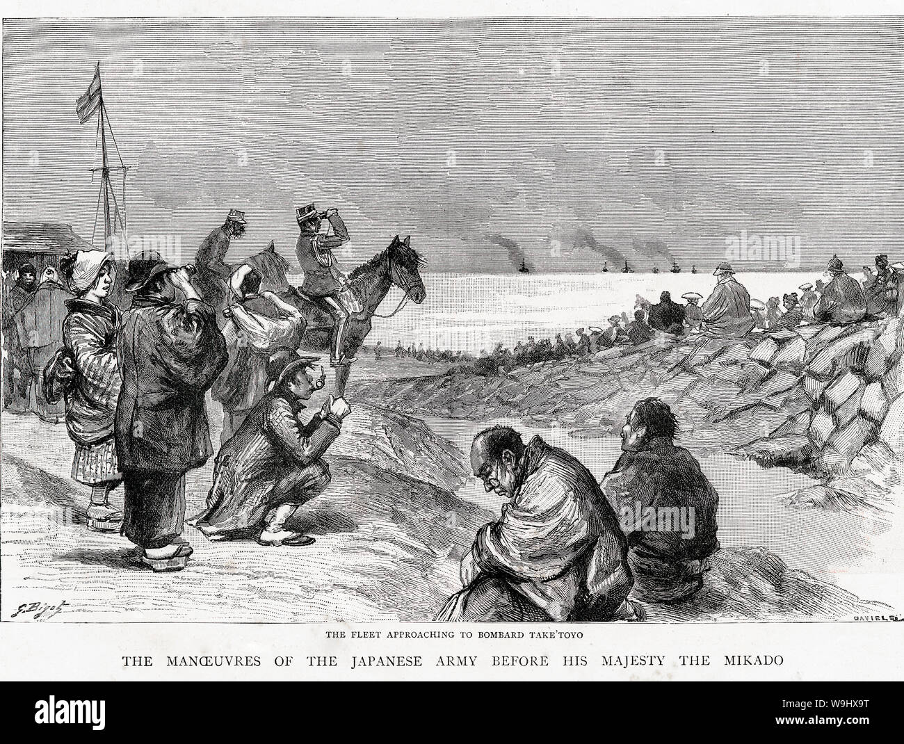 [ 1890s Japan - Imperial Japanese Army Maneuvers of 1890 ] — Grand ...