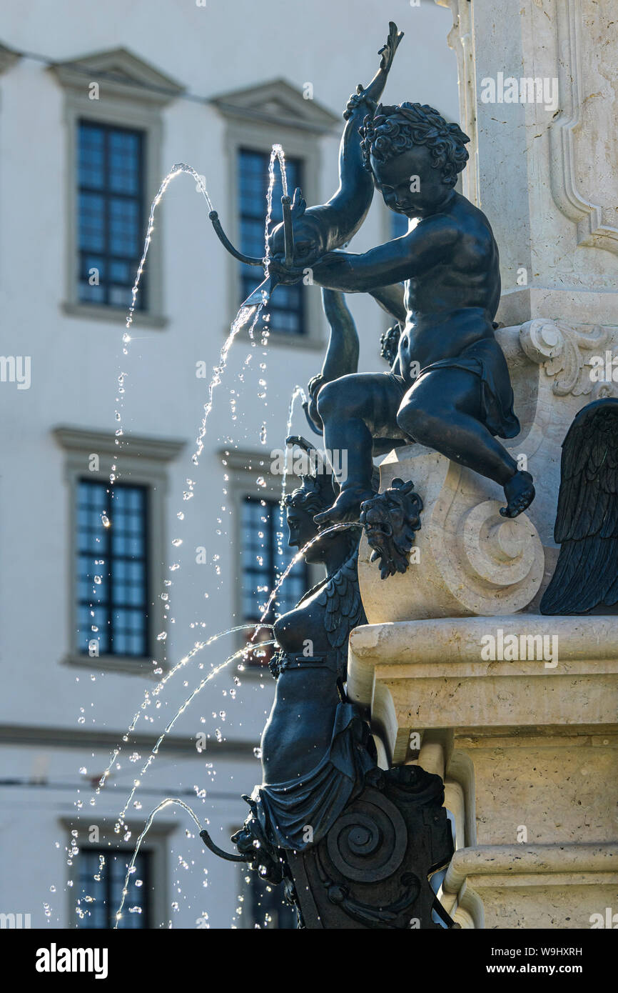 Augustusbrunnen augustus fountain hi-res stock photography and images ...