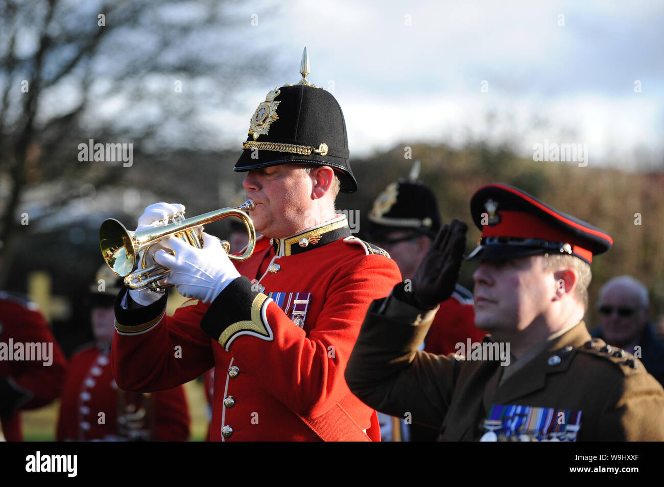 Bugler last post hi-res stock photography and images - Alamy