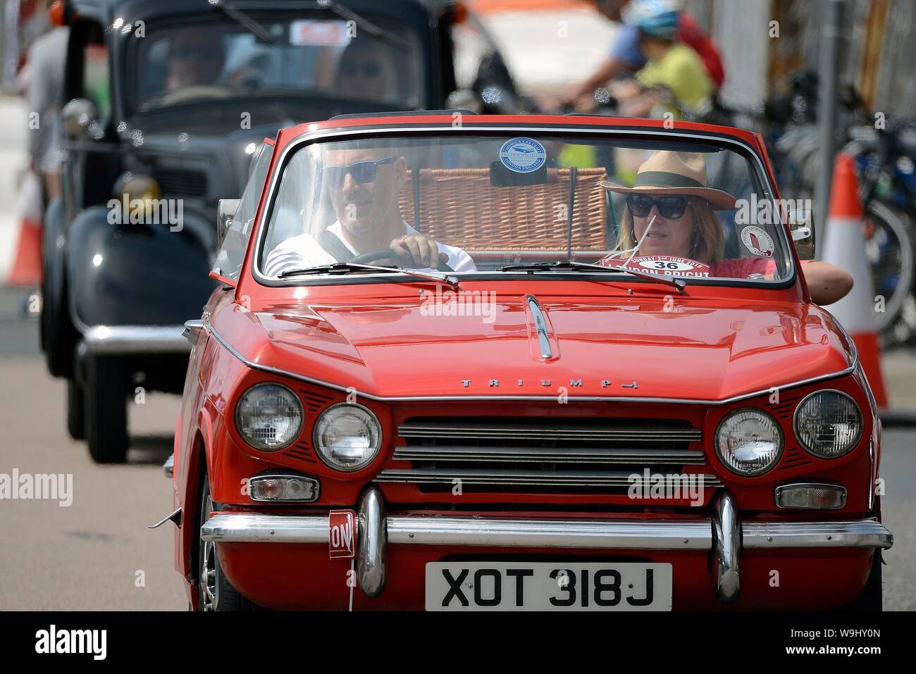Classic Car Run 2019 Stock Photo - Alamy
