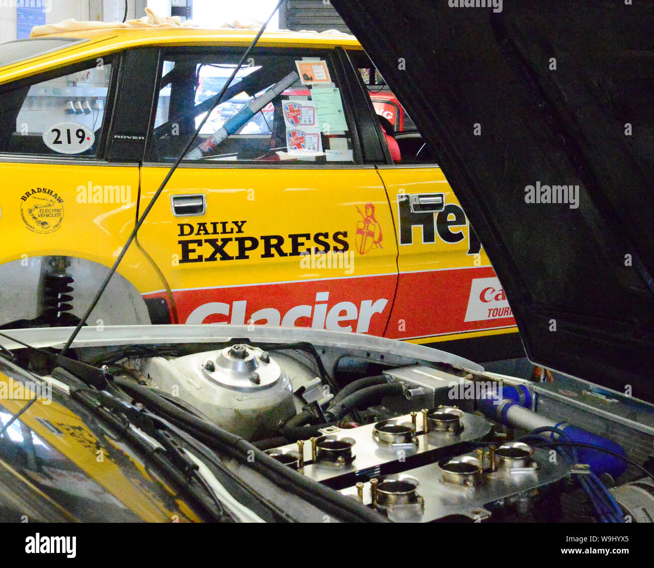 Tim Clarke, Ken Clarke, Rover SD1 Vitesse, Historic Touring Car ...