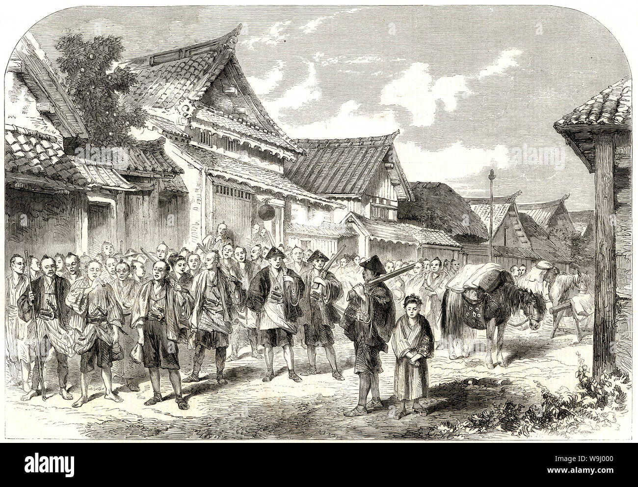 [ 1860s Japan - Japanese Samurai with Firearms ] — Samurai holding ...