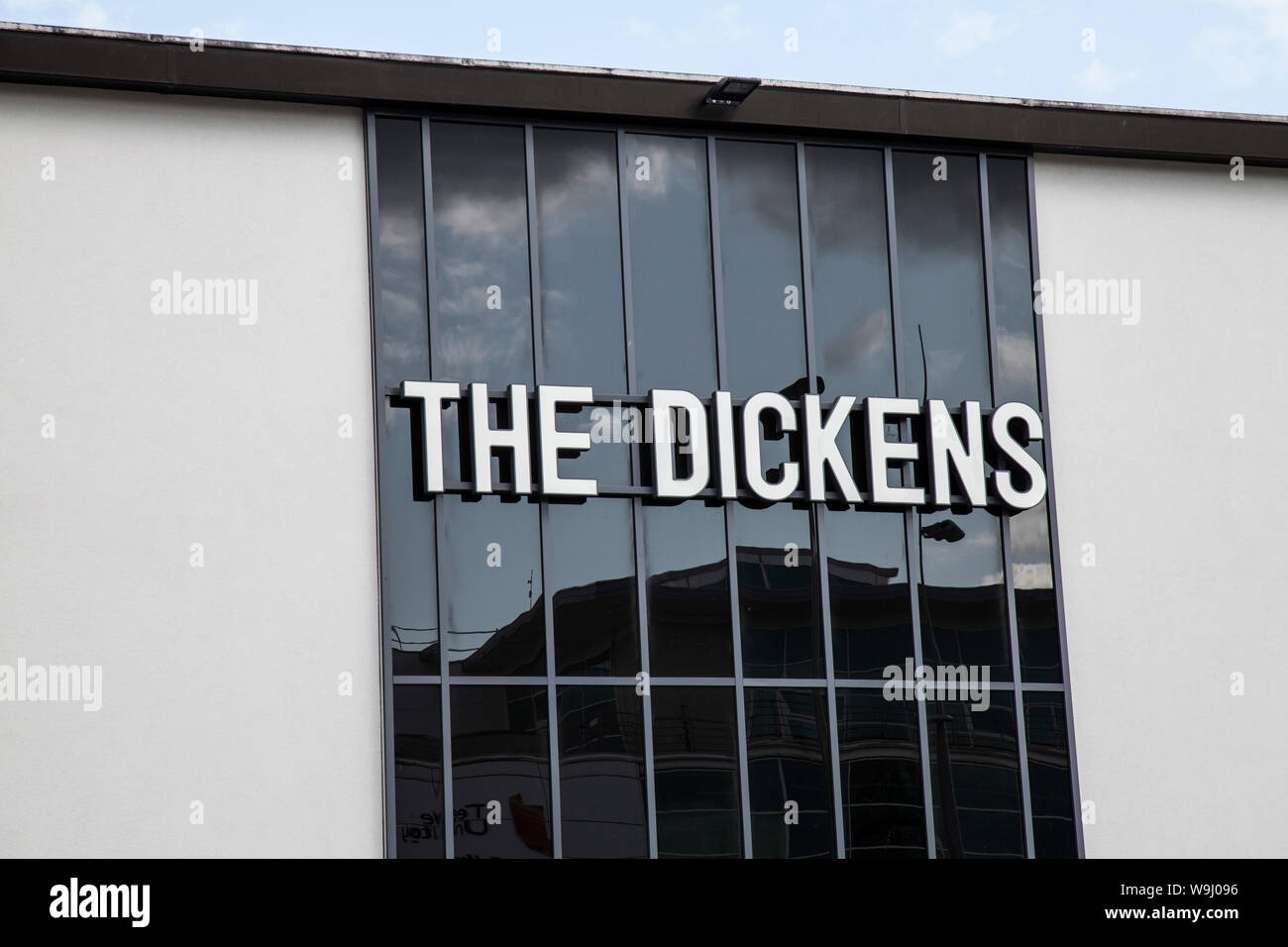 The sign for the Dickens Inn pub in Middlesbrough,England,UK Stock ...