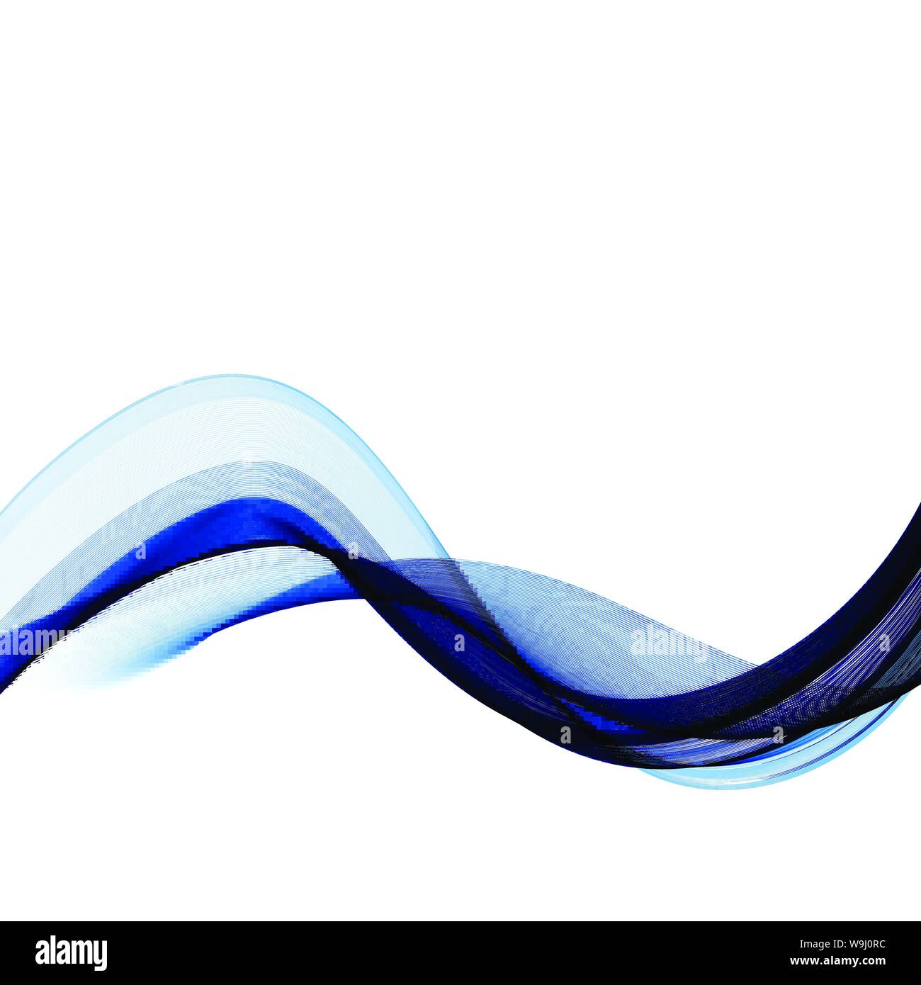 Abstract background Vector abstract blue wave.Wavy lines Stock Vector ...