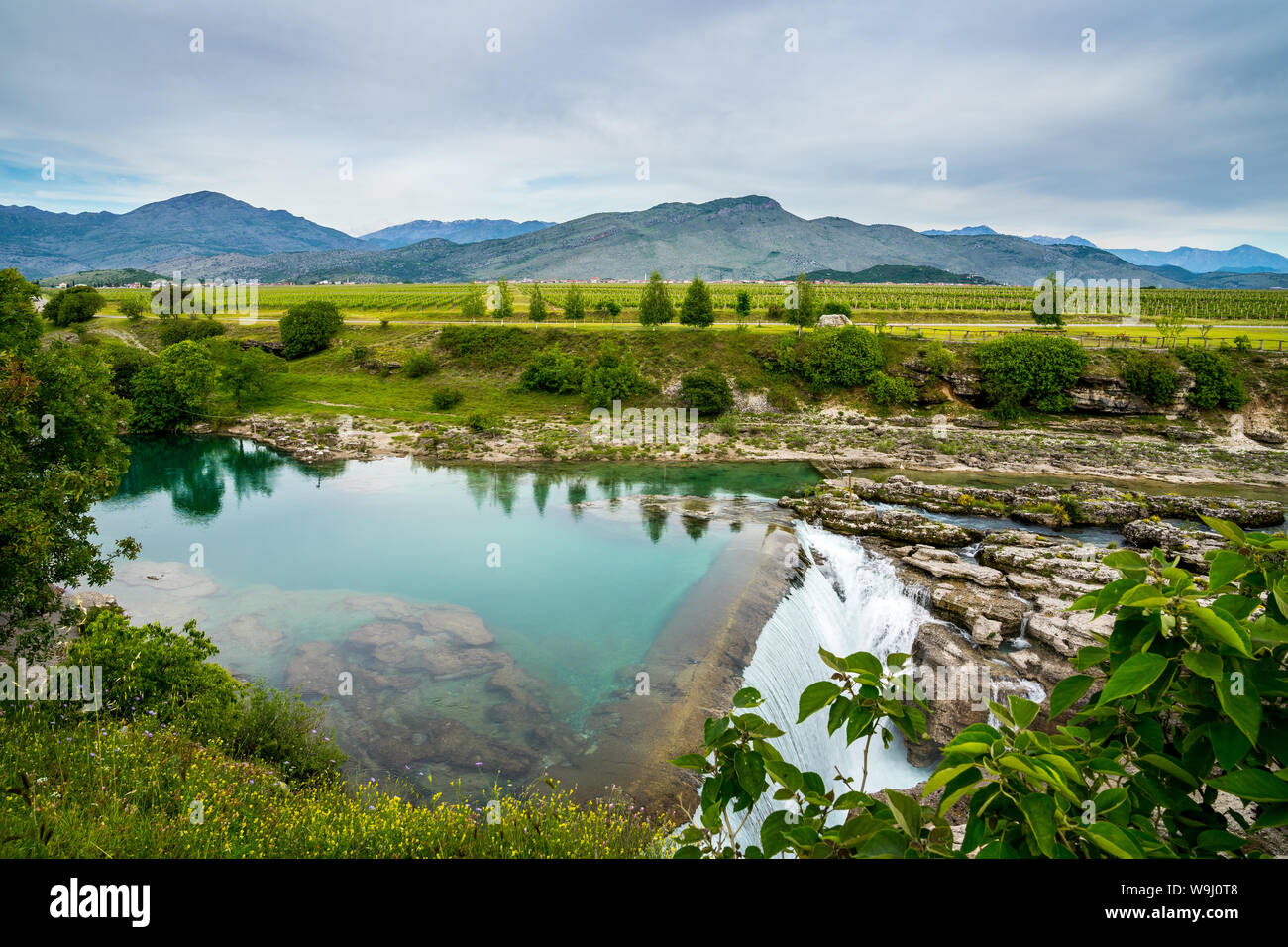 Montenegro, Magic waterfalls of river cijevna known as niagara falls in ...