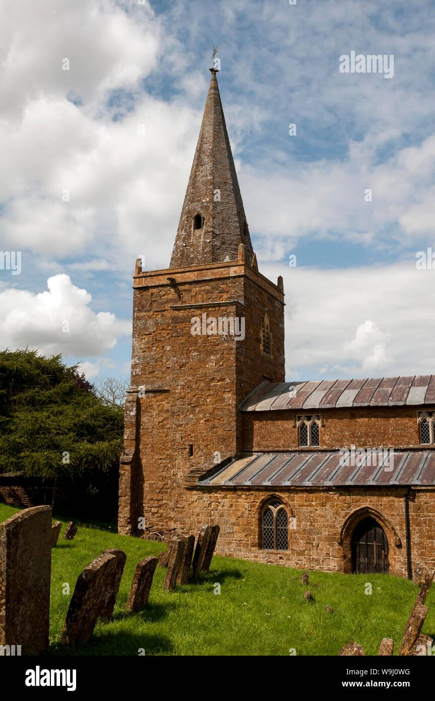 St. Lawrence`s Church, Shotteswell, Warwickshire, England, UK Stock ...