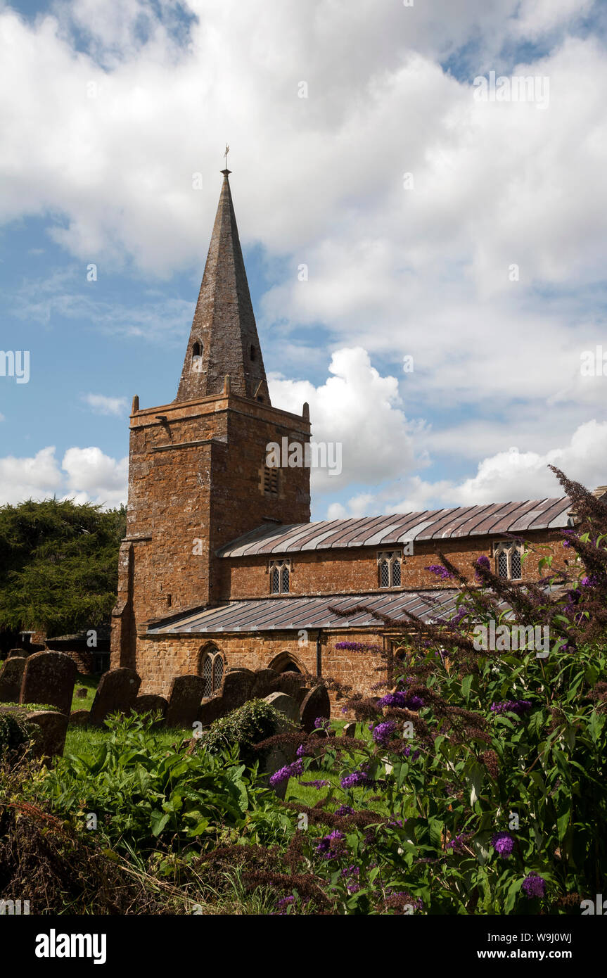 St. Lawrence`s Church, Shotteswell, Warwickshire, England, UK Stock ...