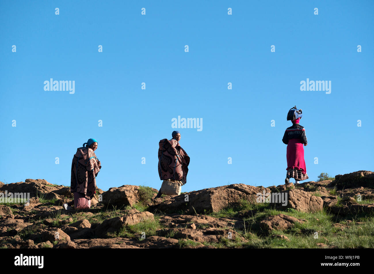 Lesotho maseru people hi-res stock photography and images - Alamy
