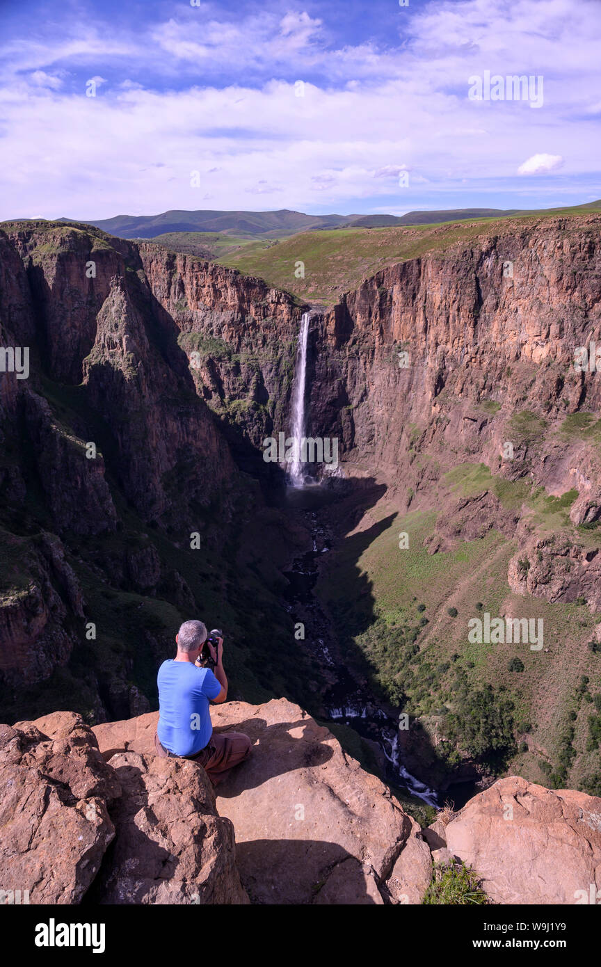 Africa, Southern Africa, Lesotho, Maseru District, Semonkong ...